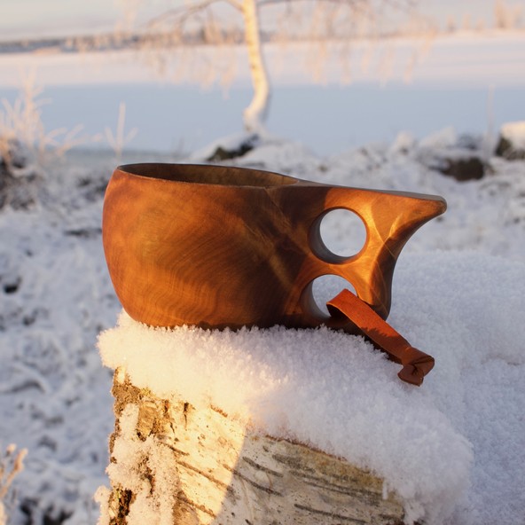 Authentic Kuksa from Finnish Lapland