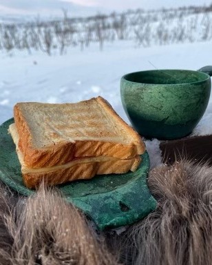 Authentic Kuksa from Finnish Lapland